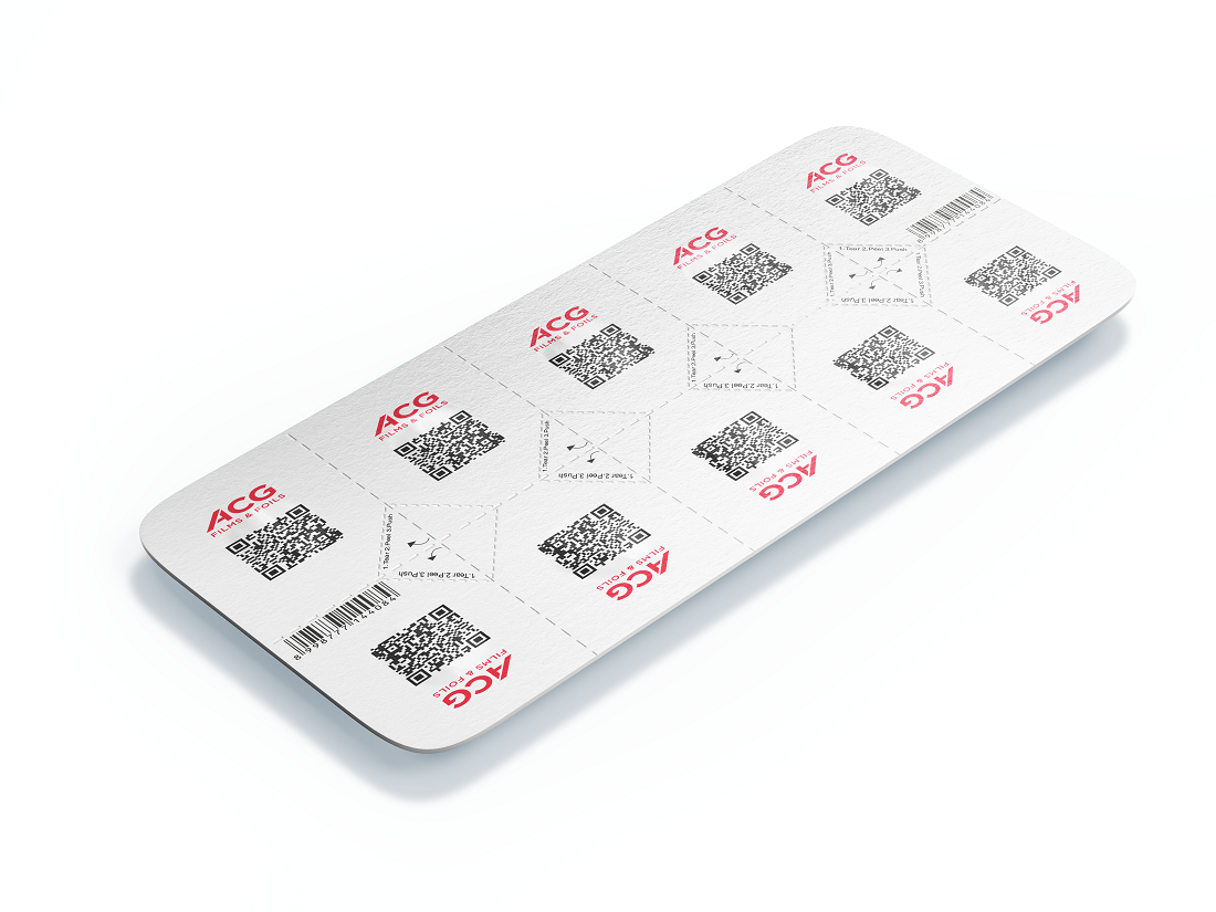 Child-resistant / senior-friendly blister lidding foil | ACG